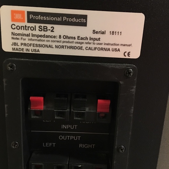 JBL | Other | 2 Jbl Subwoofer Speakers | Poshmark